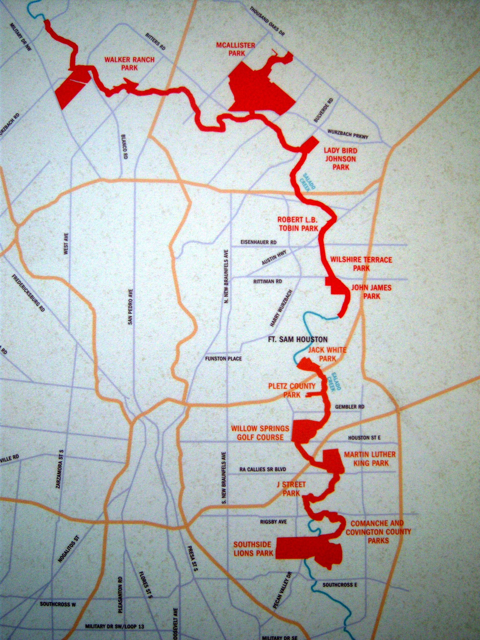 Salado Creek Greenway (Loop 410 to Lady Bird Johnson Park) - San ...